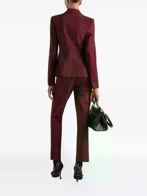 Dolce & Gabbana Turlington Single-breasted Pinstripe Wool Jacket