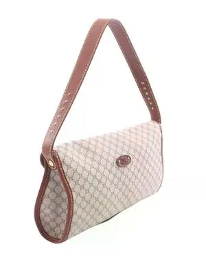 Celine 2000-2026 Macadam Canvas Shoulder Bag - Neutrals