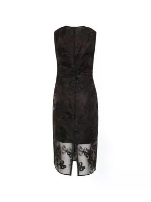 Cecilie Bahnsen Devin Organza Midi Dress