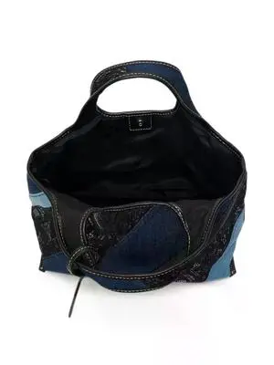 3.1 Phillip Lim Mini Lace-panelled Patchwork Tote Bag