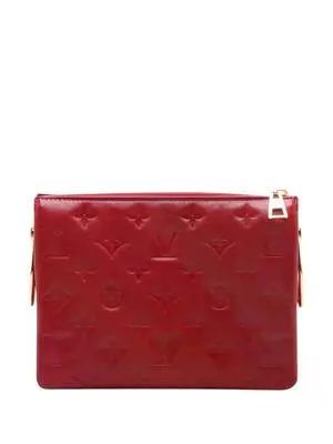 LOUIS VUITTON 2021-2026 Monogram Embossed Lambskin Coussin Bb Satchel