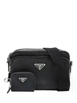 Prada 2013-2026 Saffiano Camera Bag Crossbody Bag - Black