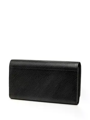LOUIS VUITTON 2019 Epi Twist Wallet Long Wallets - Black