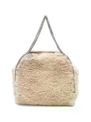 Stella McCartney Falabella Chain-trim Tote Bag - Neutrals