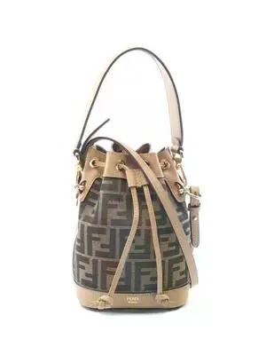Fendi 2020s Mini Mon Tresor Tote Bag - Neutrals
