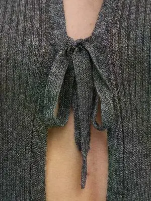 Sisley Tie Rib Cardigan