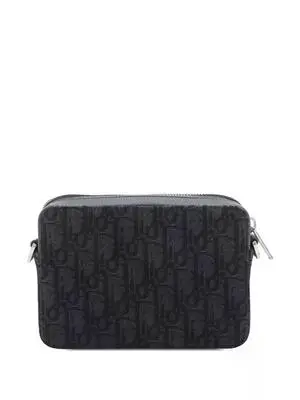 Dior 2015-2026 Oblique Pouch With Strap Crossbody Bag