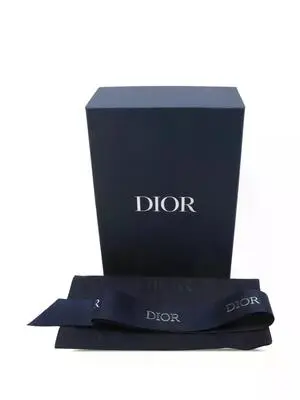 Dior 2015-2026 Oblique Pouch With Strap Crossbody Bag - Black