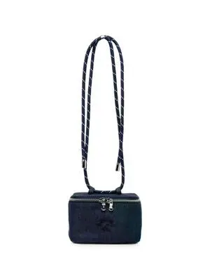 AGNES B. Vanity Case Bag - Blue