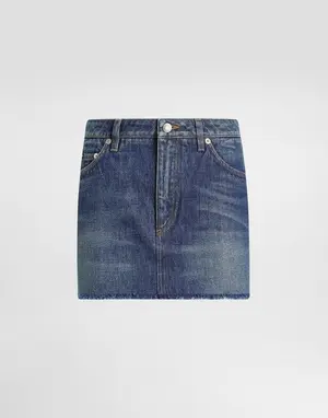 Dolce & Gabbana Denim Miniskirt