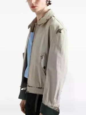 Prada Bonded Devoré Cotton Jacket