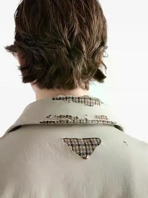 Prada Bonded Devoré Cotton Jacket