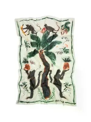 Bimba Y Lola Washed Cotton Monkey Sarong