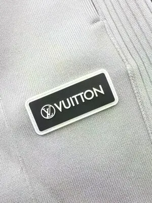 LOUIS VUITTON Logo-patch Track Pants - Grey