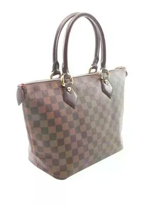 LOUIS VUITTON 2006 Damier Ebene Saleya Pm Handbag - Brown