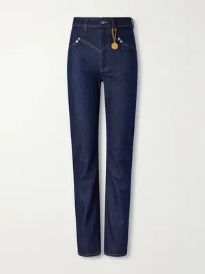 Stella McCartney High-waist Straight-leg Jeans - Blue