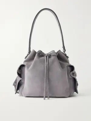 Acne Studios Suede Shoulder Bag