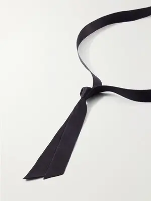 JENNIFER BEHR Martina Silk-satin Pearl Choker