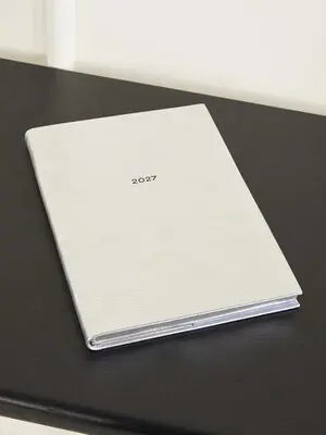 Smythson Soho 2027 Metallic Leather Diary