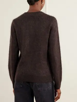 Arch4 Arlo Argyle Brushed Cashmere Cardigan