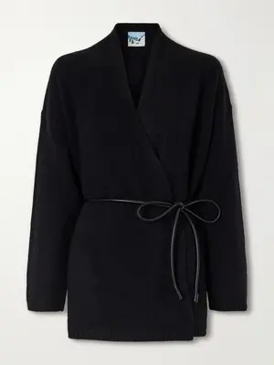 Arch4 Walmer Belted Cashmere Cardigan - Black