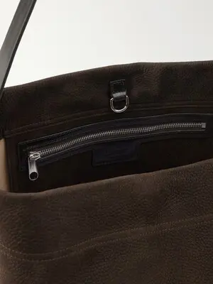 LEMAIRE Belted Nubuck Leather Tote