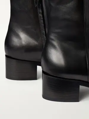 AeydĒ Lee 40 Leather Ankle Boots