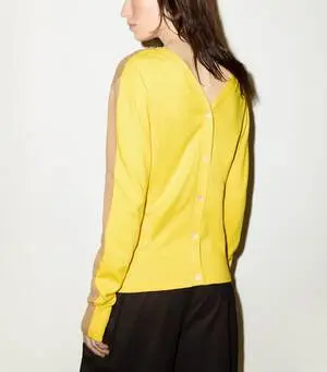 Max & Co. Cotton-cashmere Reversible Cardigan