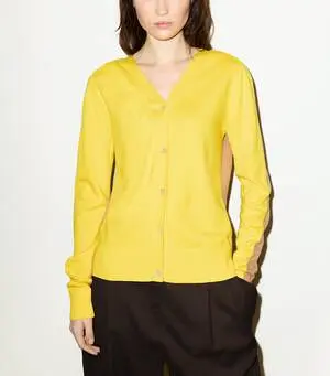 Max & Co. Cotton-cashmere Reversible Cardigan