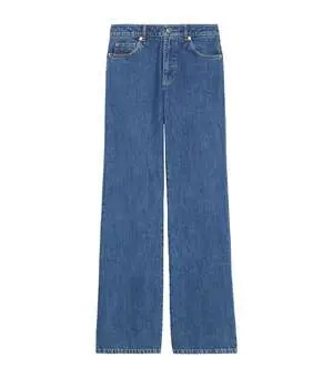 Max & Co. Wide-leg Denim Trousers