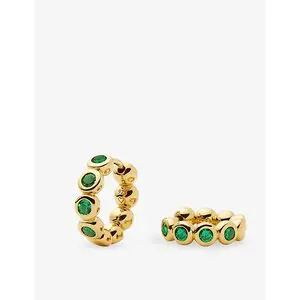MISSOMA Tennis Hoop Earrings - Gold