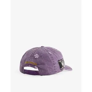 DUKE + DEXTER Midnight Chateau Graphic-print Cotton Cap