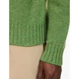 UMIT BENAN Cashmere Crew-neck Jumper - Grass