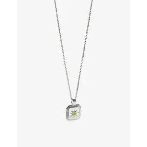 MISSOMA Sterling- And Crystal Pendant Necklace