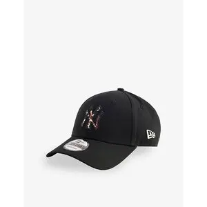New Era 9forty New York Yankees Cotton Baseball Cap - Black