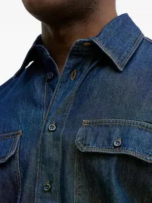 Sisley Buttoned Chest-pocket Shirt