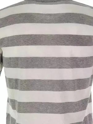 KANGRA Striped Cotton T-shirt