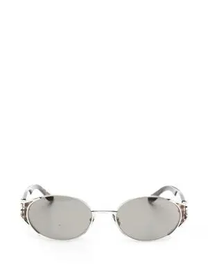 Saint Laurent Cassandre Tortoiseshell-effect Sunglasses - Brown