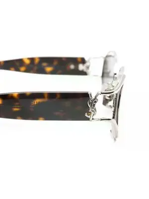 Saint Laurent Cassandre Tortoiseshell-effect Sunglasses