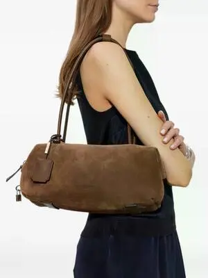 Max Mara Suede Leather Shoulder Bag