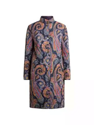 Etro Quilted Paisley Coat