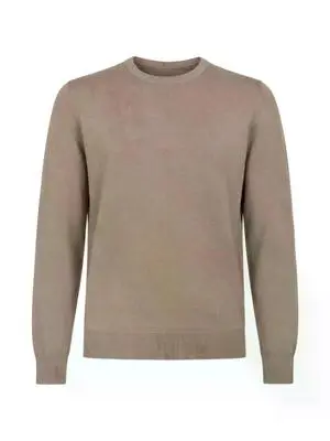 FRANZESE COLLECTION Stefano De Martino Ribbed-trim Sweater - Neutrals