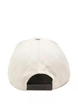 Moncler Logo-patch Baseball Cap - Neutrals