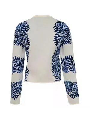 Ulla Johnson Abstract-patterned Button-up Cardigan