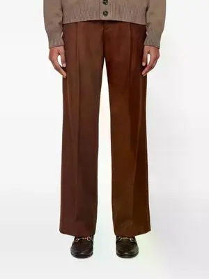 BRIGLIA 1949 Pleated Pressed-crease Trousers
