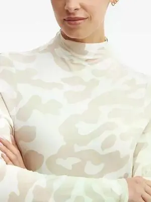 SPORTALM Abstract-print High-neck Top