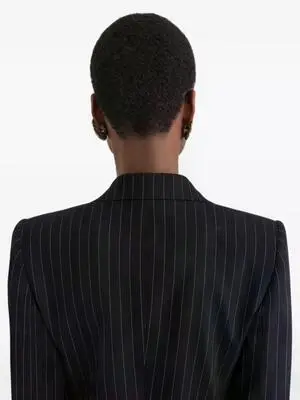 Dolce & Gabbana Pinstripe Wool Turlington Jacket
