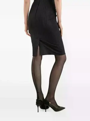 Dolce & Gabbana Pinstripe Wool Dress