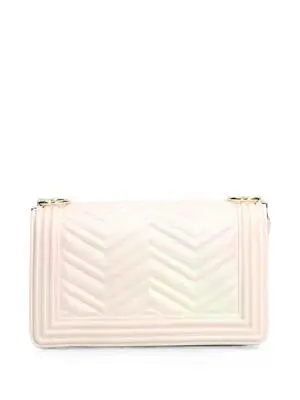 MARC ELLIS Flat Wave Chevron-quilted Shoulder Bag