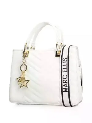 MARC ELLIS M Krissy Wave Tote Bag - White